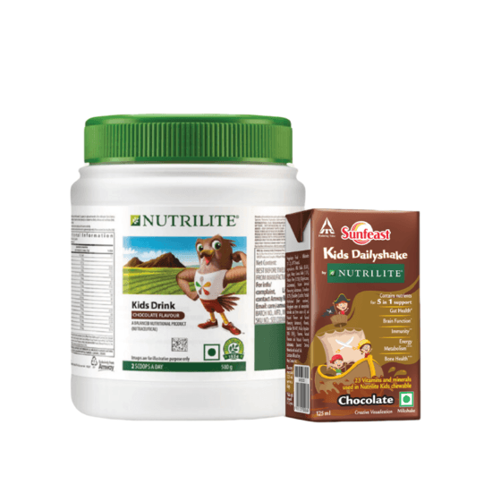 Nutrilite Kids Drink Chocolate Flavour 500g & pack of 12 ITC Sunfeast ...
